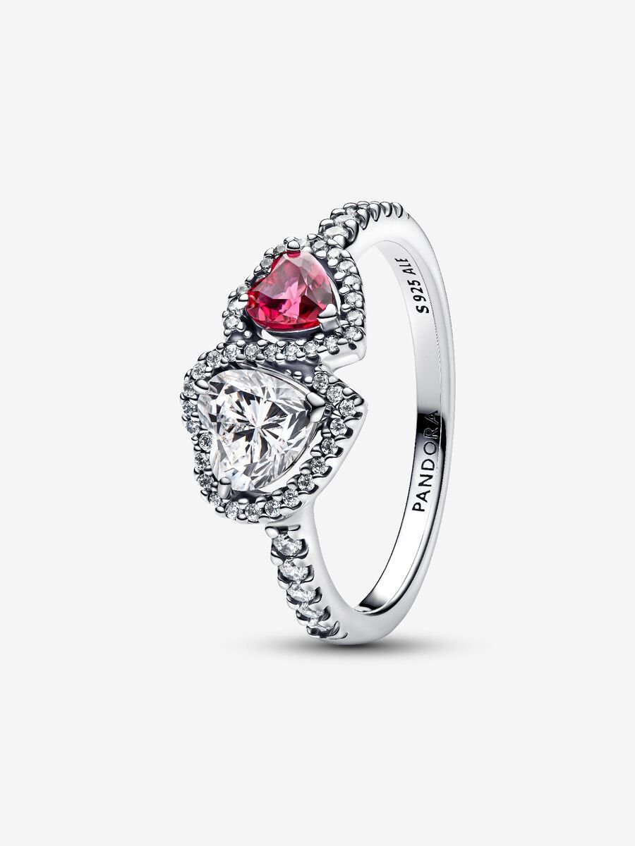 Pandora Halo Hearts Ring - 193662C01 – Kavar