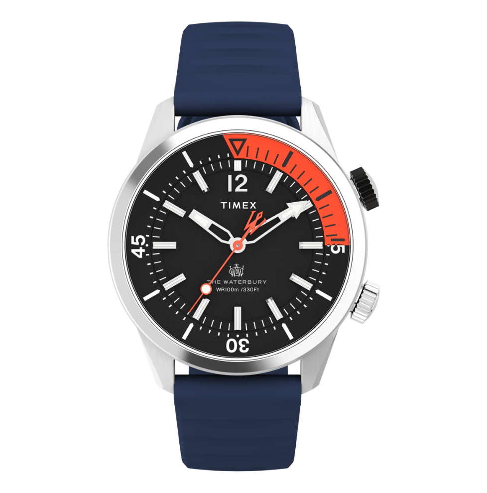 Timex Waterbury Dive 41mm Synthetic Rubber Watch TW2V73500VQ – Kavar