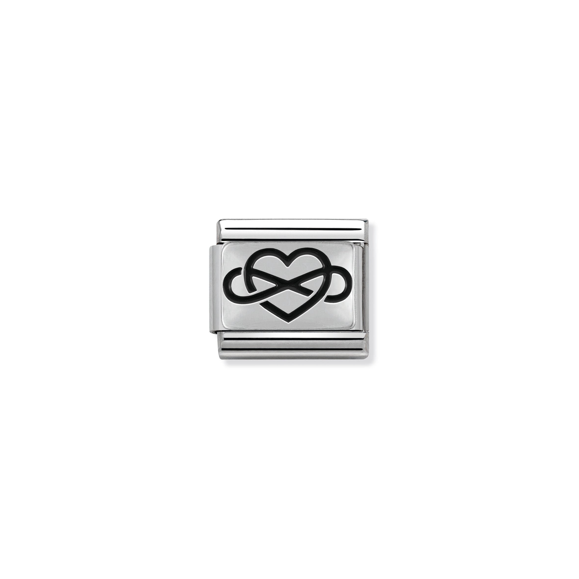 Nomination Composable Infinity Heart Charm – Kavar